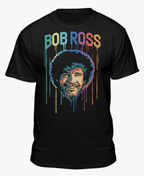 Bob Ross Paint Drip T-shirt – Bob Ross UK